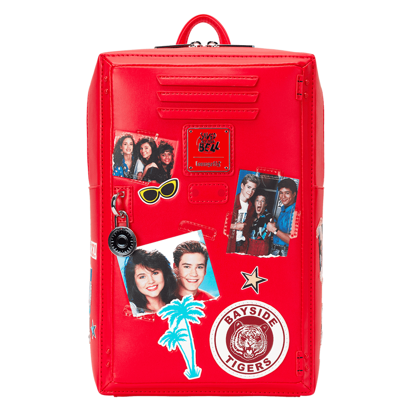 Saved By The Bell Bayside High Locker Figural Mini Backpack | Loungefly