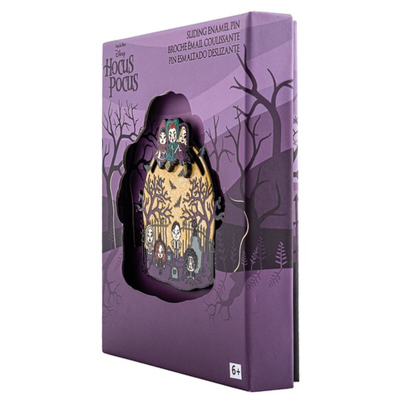 Disney Hocus Pocus Collector Box Sliding Enamel Pin
