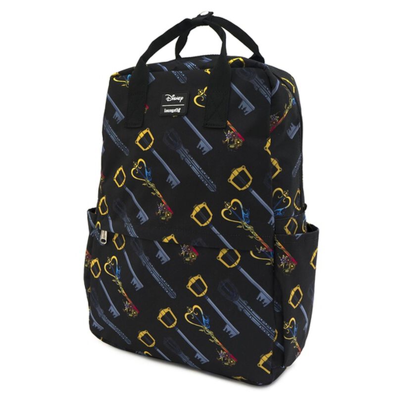 Disney Kingdom Hearts Aop Keys Square Backpack