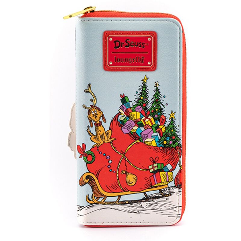 Dr. Seuss The Grinch Zip Around Wallet