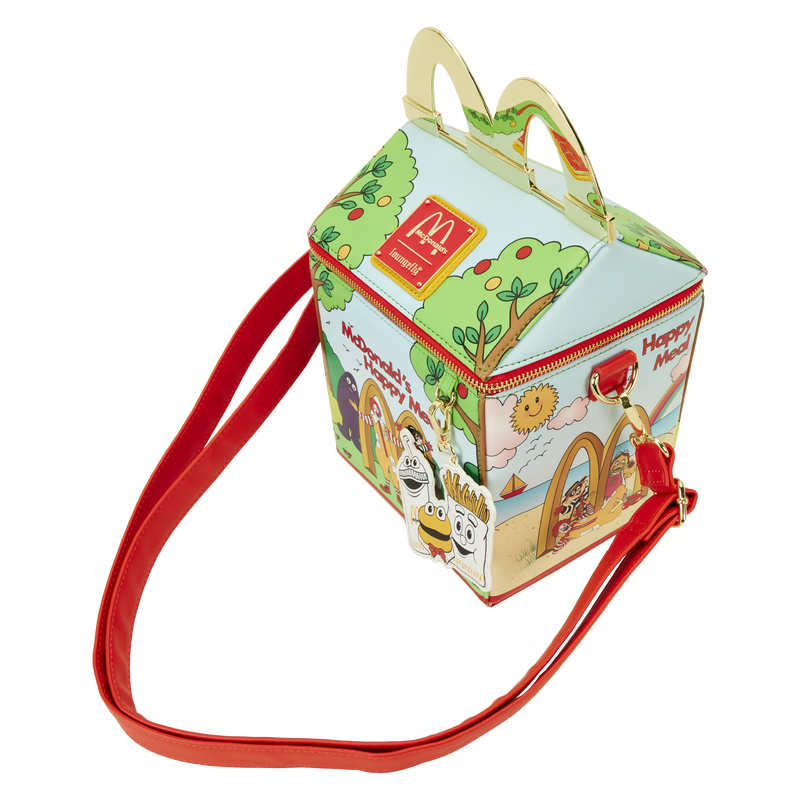 McDonald's Vintage Happy Meal Figural Crossbody Bag | Loungefly McDonald's Vintage Happy Meal Figural Crossbody Bag | Loungefly