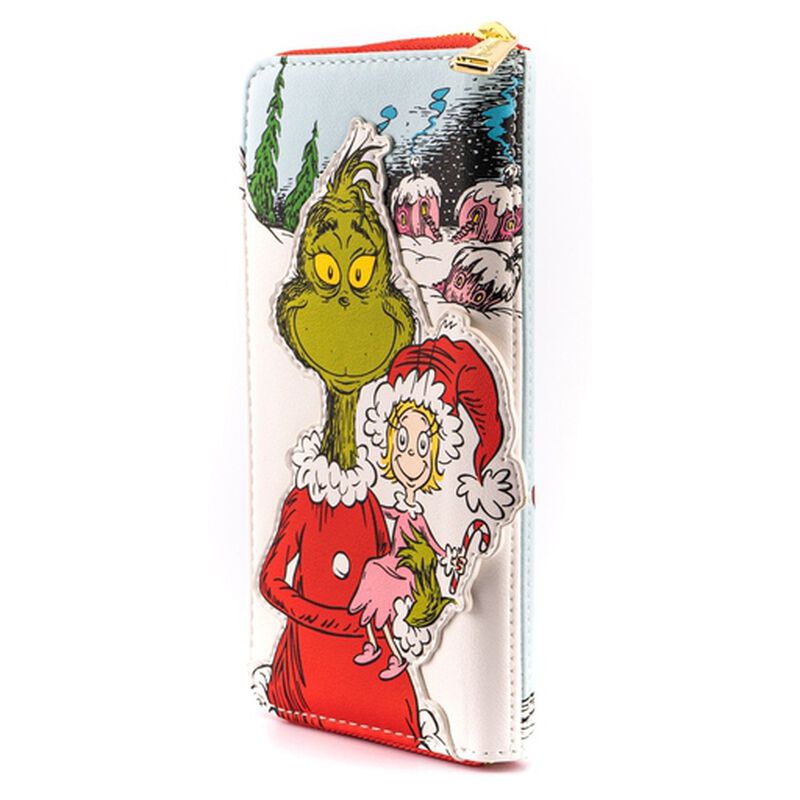 Dr. Seuss The Grinch Zip Around Wallet