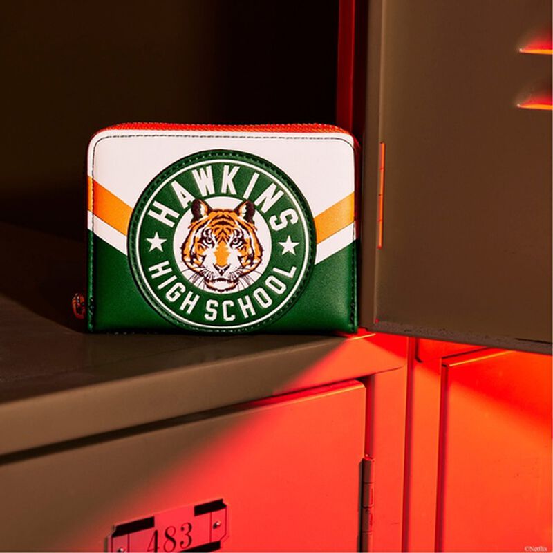Stranger Things Hawkins High Zip Around Wallet