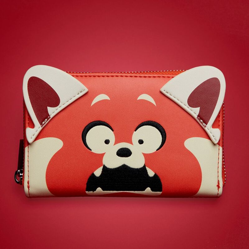 Turning Red Panda Cosplay Zip Around Wallet