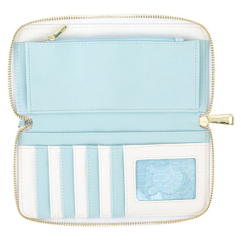 Disney Winnie the Pooh Balloon Friends Zip Around Wallet
