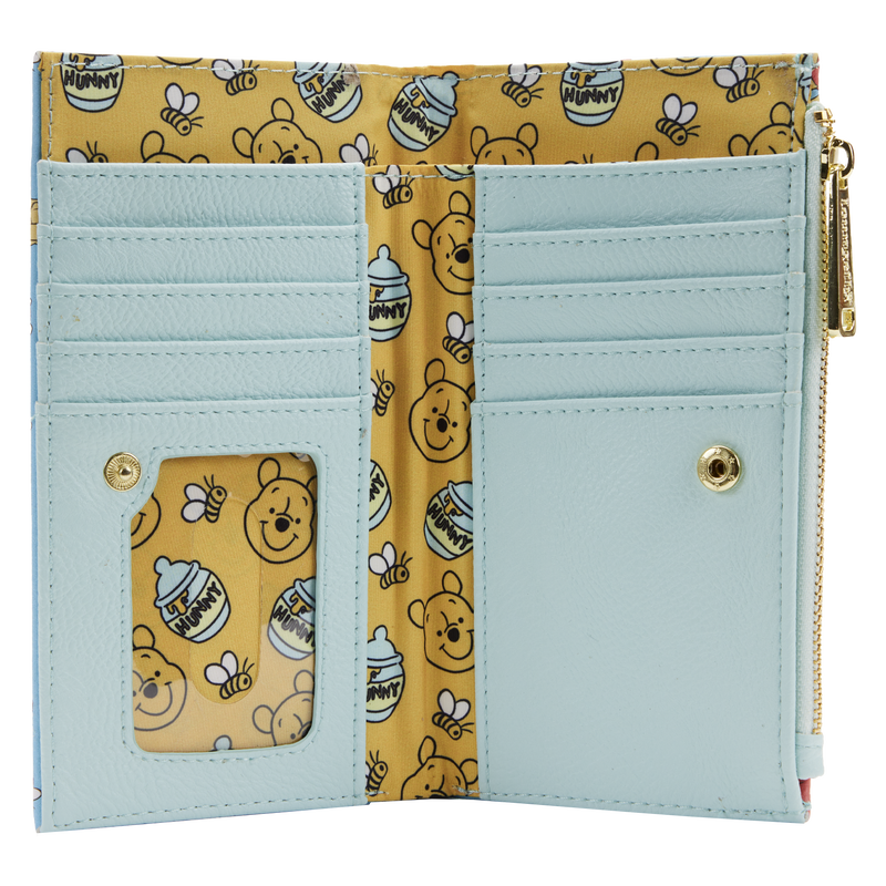 Winnie The Pooh All Over Print Faux Leather Wallet - Disney | Loungefly