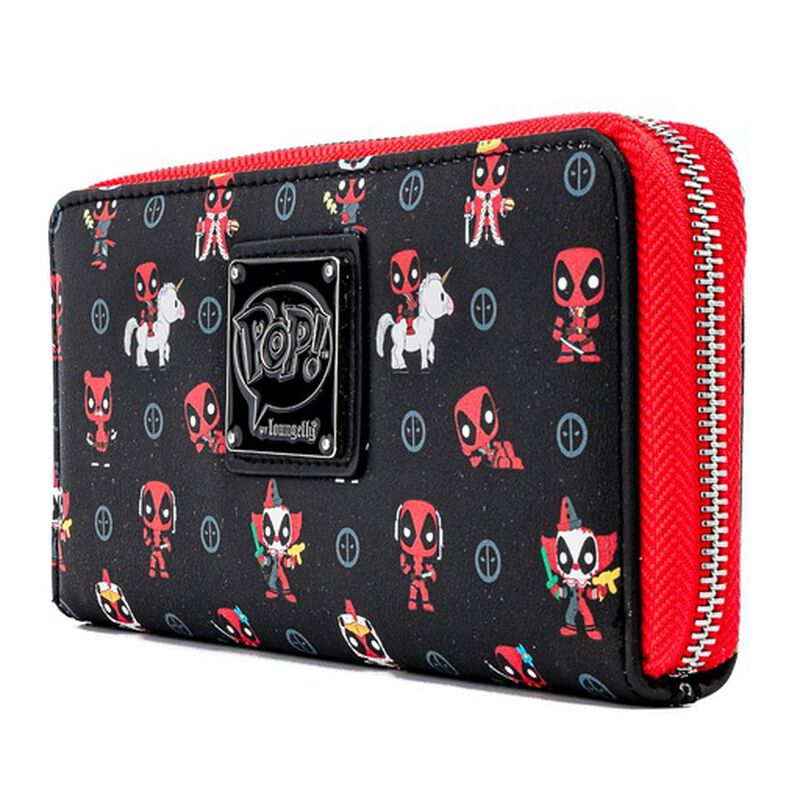 Funko Pop! by Loungefly Marvel Deadpool 30th Anniversary Zip Around Wallet