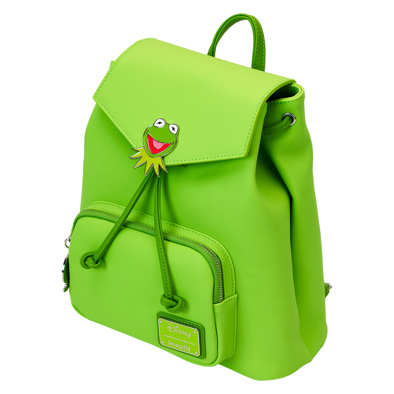 The Muppets Kermit The Frog Drawstring Mini Backpack | Loungefly