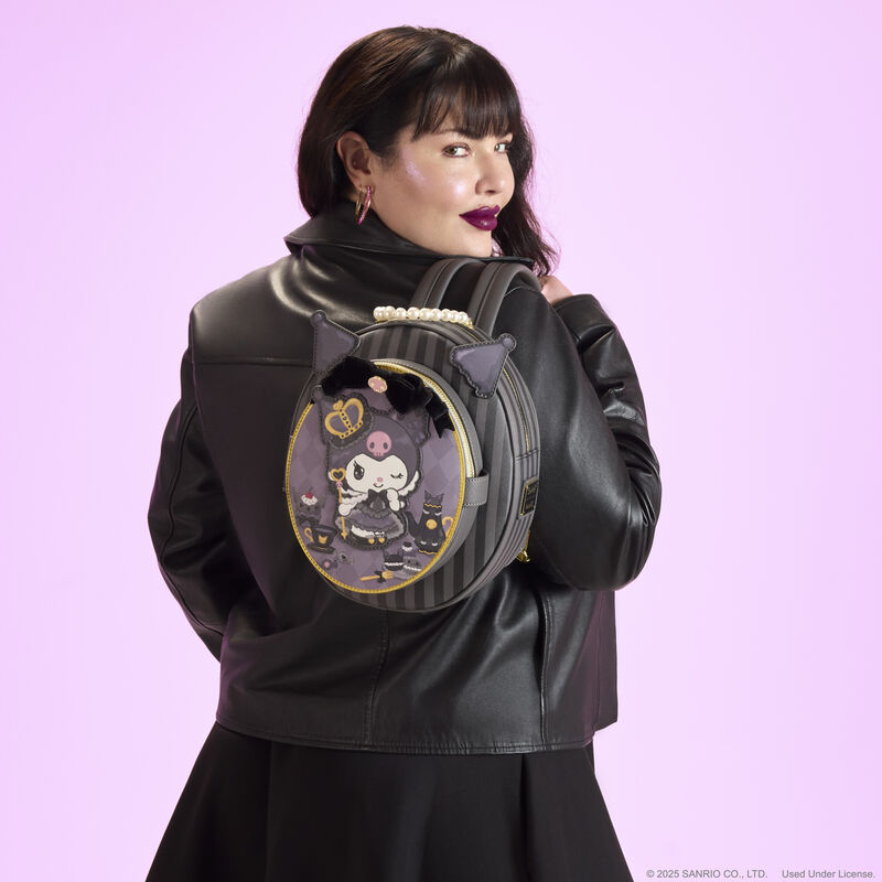 Sanrio Kuromi 20th Anniversary Cameo Mini Backpack | Loungefly