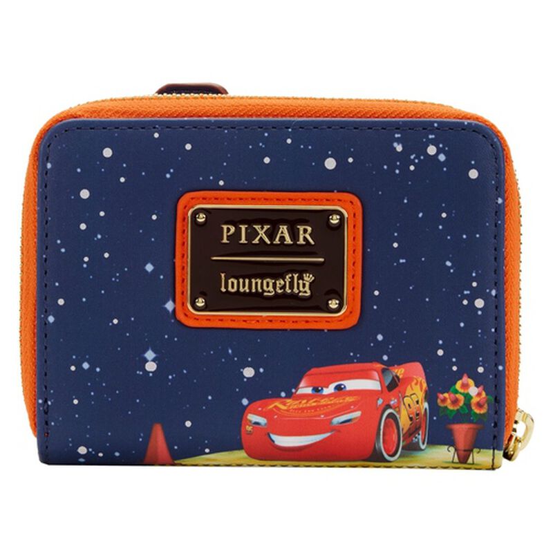 Cars Cozy Cone Motel Glow Zip Around Wallet