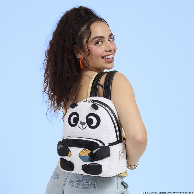 Kung Fu Panda Plush Cosplay Mini Backpack | Loungefly