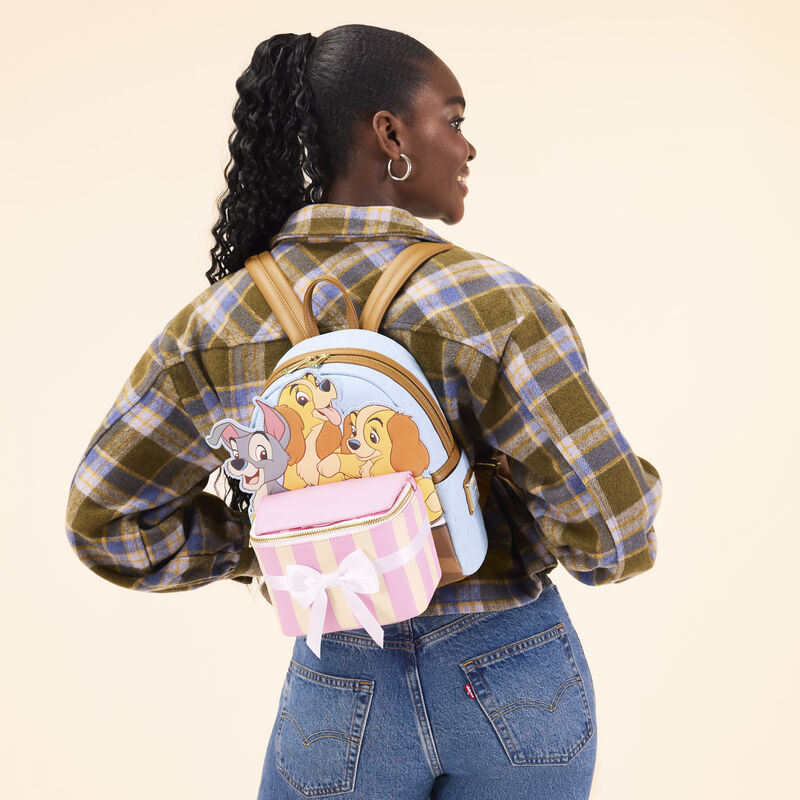 Lady and the Tramp Exclusive Puppies Pop-Up Mini Backpack | Loungefly