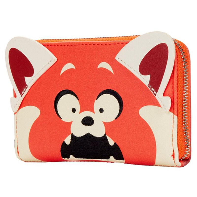 Turning Red Panda Cosplay Zip Around Wallet
