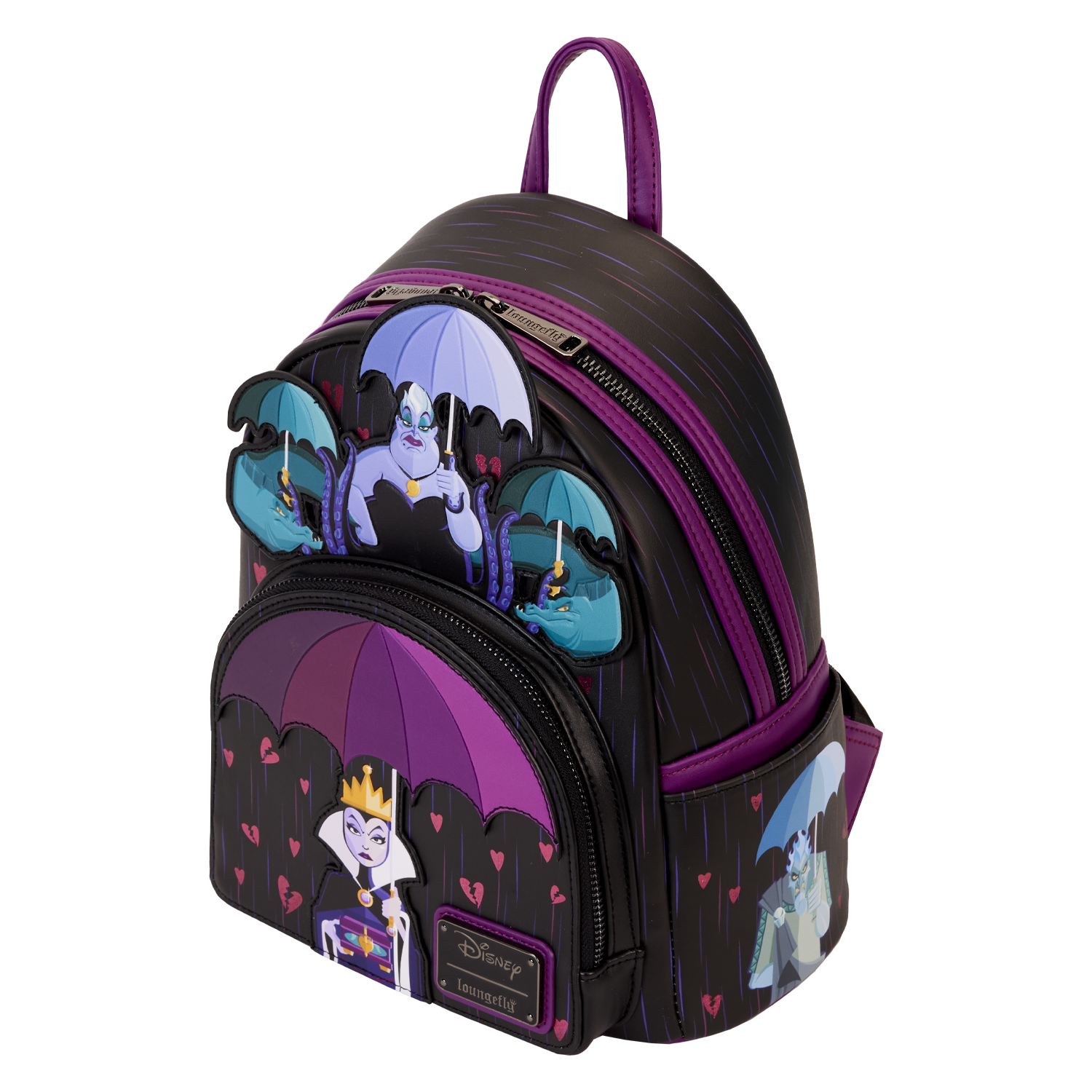 Disney Villains Curse Your Hearts Mini Backpack | Loungefly