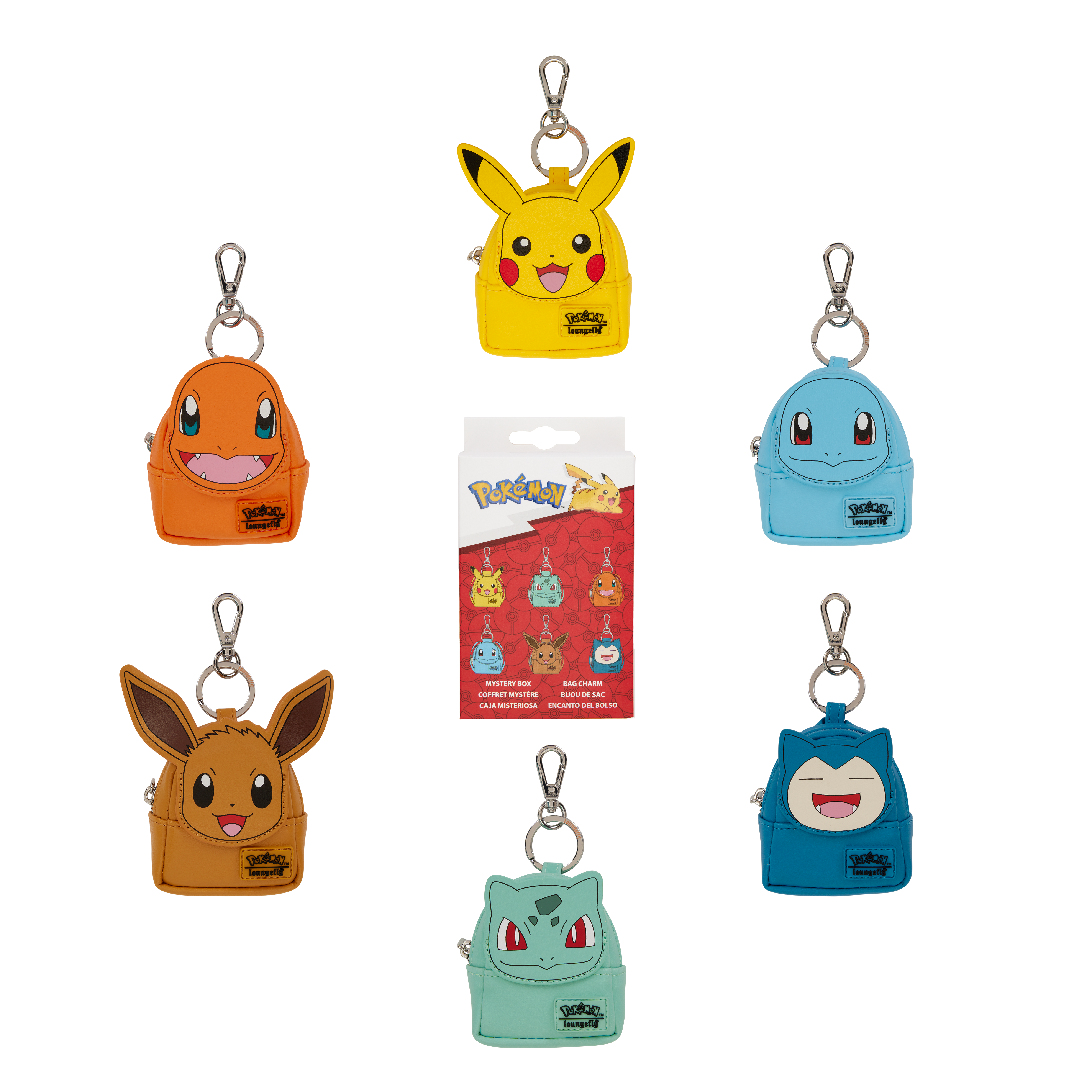 Pokémon Cosplay Mystery Mini Backpack Keychain Charm