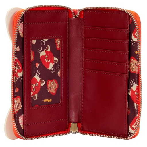 Turning Red Panda Cosplay Zip Around Wallet