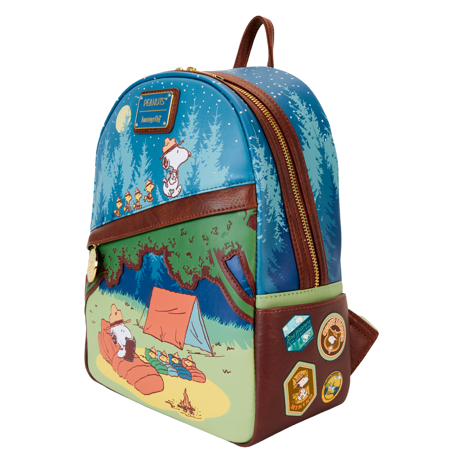 Peanuts 50th Anniversary Snoopy's Beagle Scouts Mini Backpack