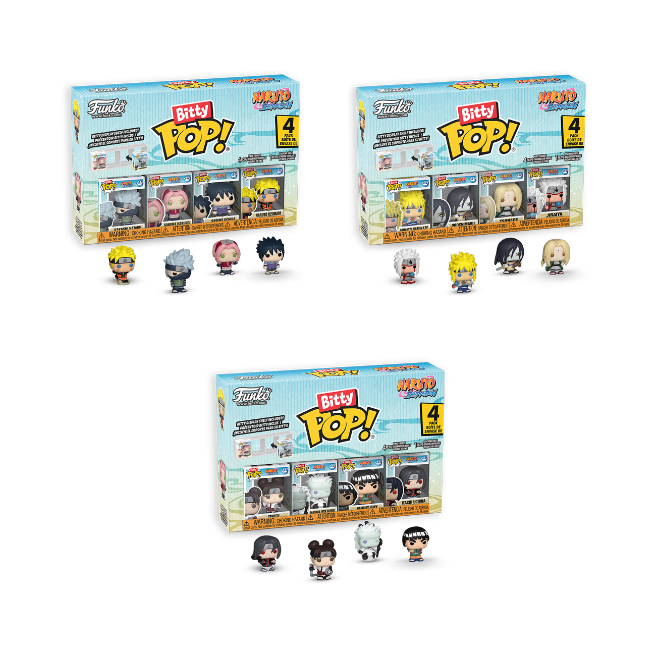 Bitty Pop! Naruto: Shippuden Bundle | Funko