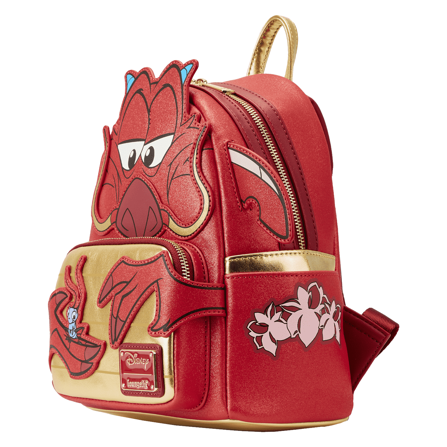 Mulan 25th Anniversary Mushu Glitter Cosplay Mini Backpack