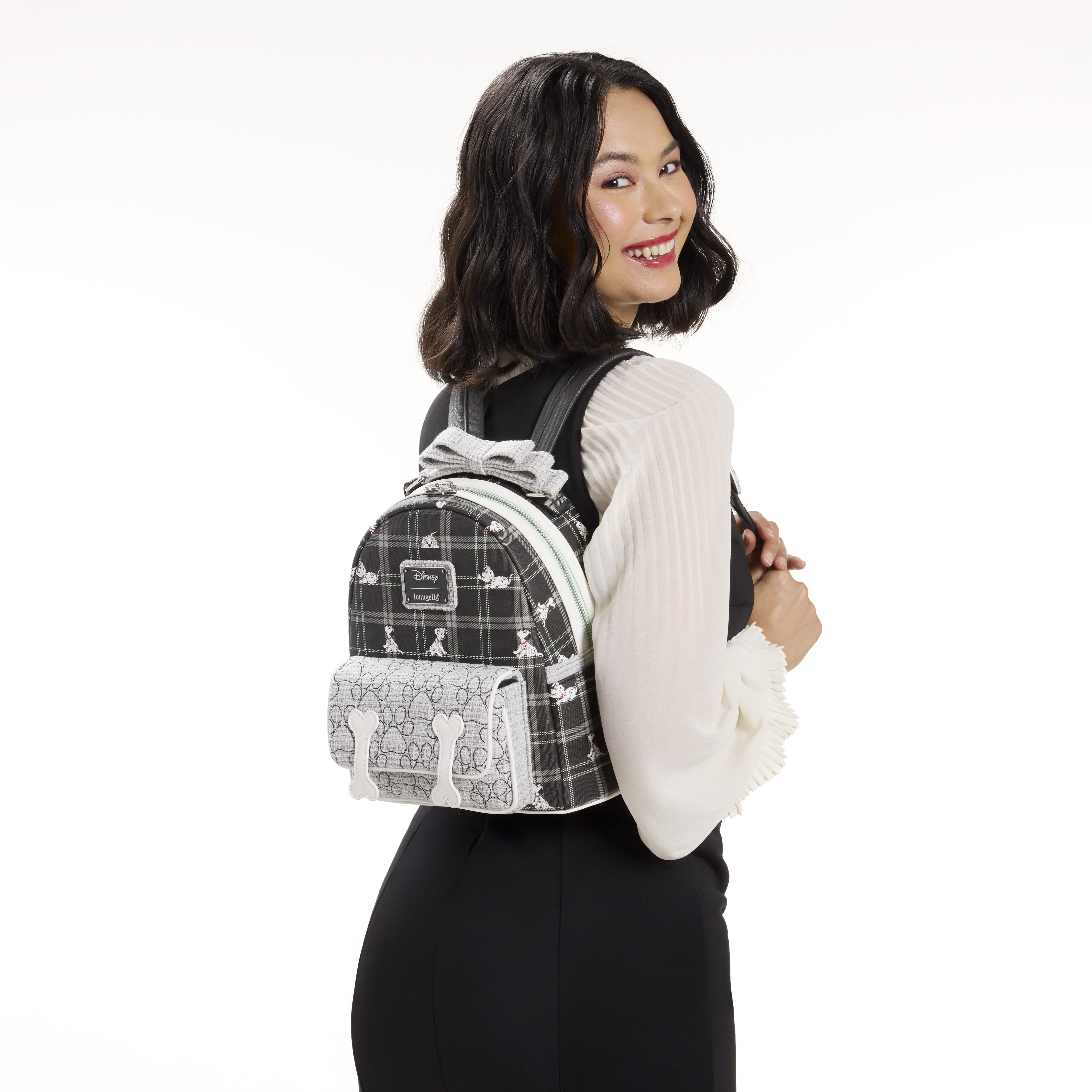 101 Dalmatians Exclusive Plaid Mini Backpack | Loungefly