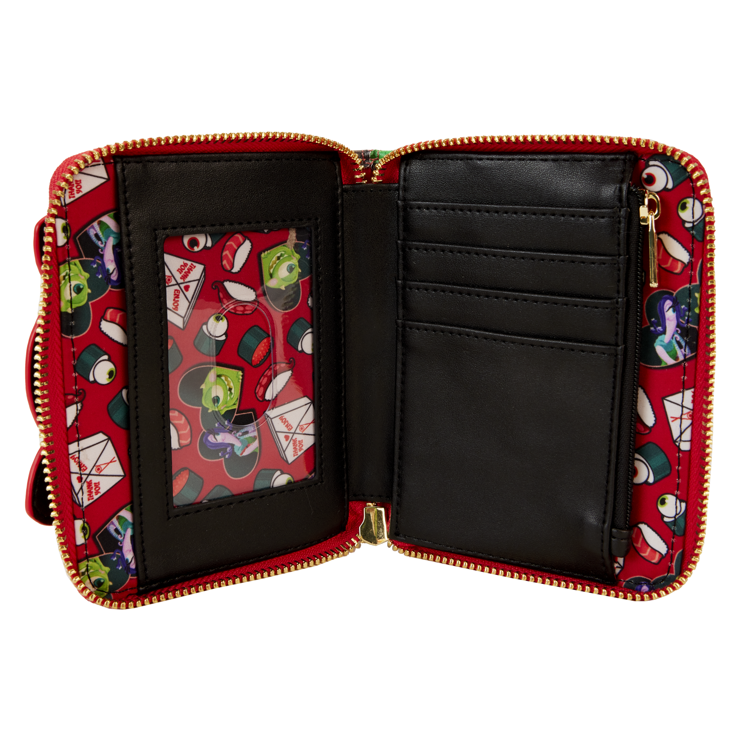 Monsters, Inc. Harryhausen's Takeout Boo Zip Around Wallet | Loungefly