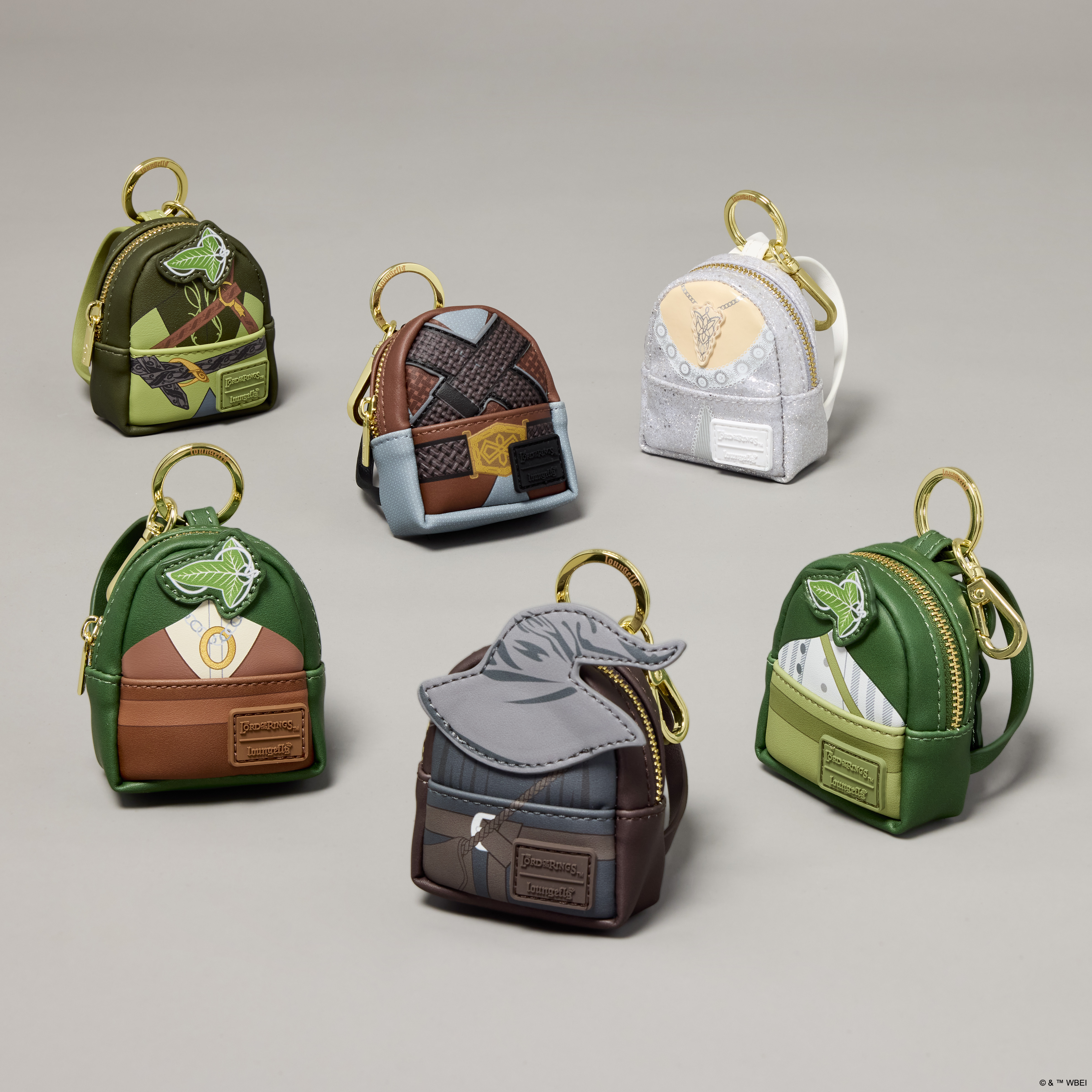 The Lord of the Rings Cosplay Mystery Mini Backpack Keychain Charm ...