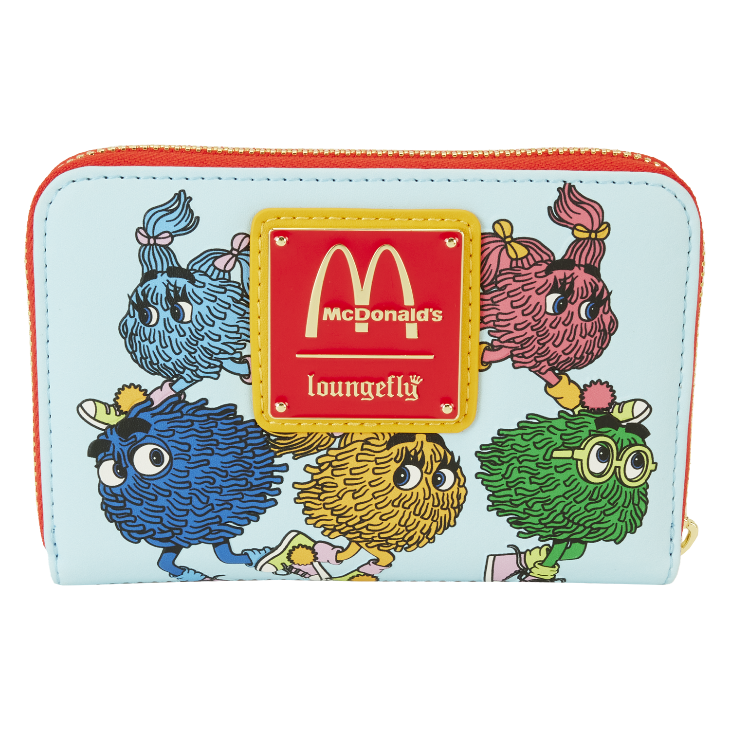McDonald's Vintage Fry Kids Zip Around Wallet