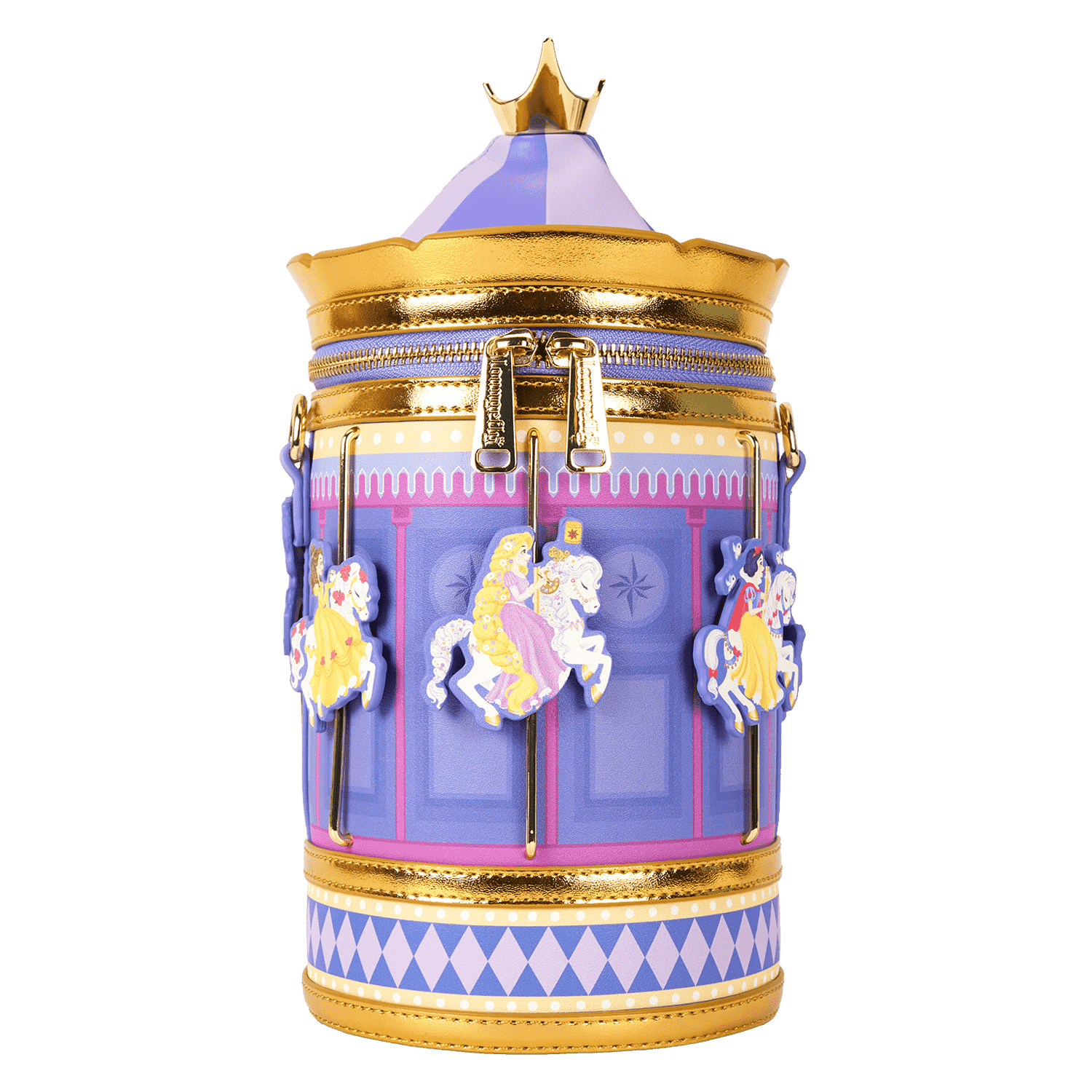 Disney Princess Exclusive Carousel Figural Crossbody Bag | Loungefly