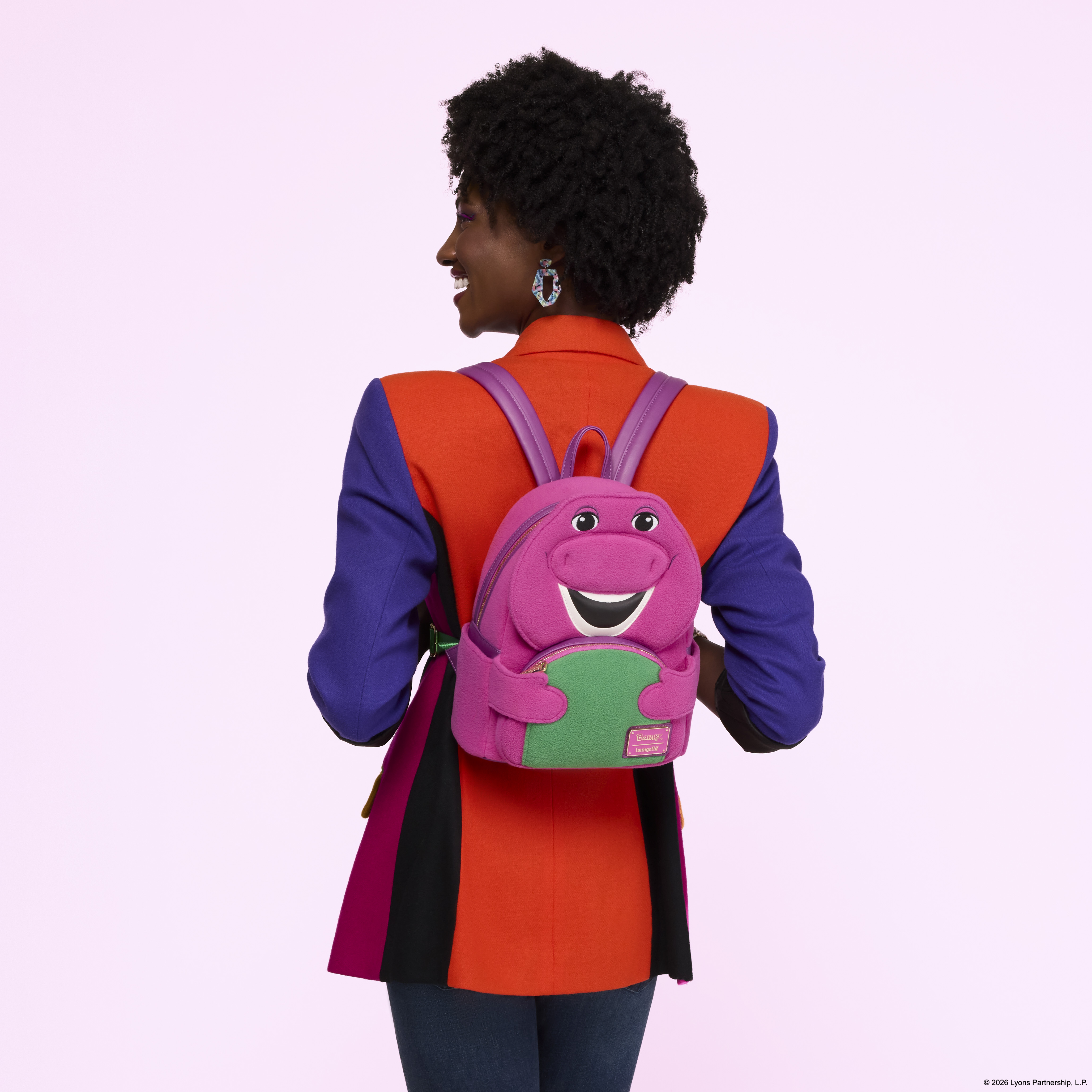 Barney Cosplay Mini Backpack | Loungefly