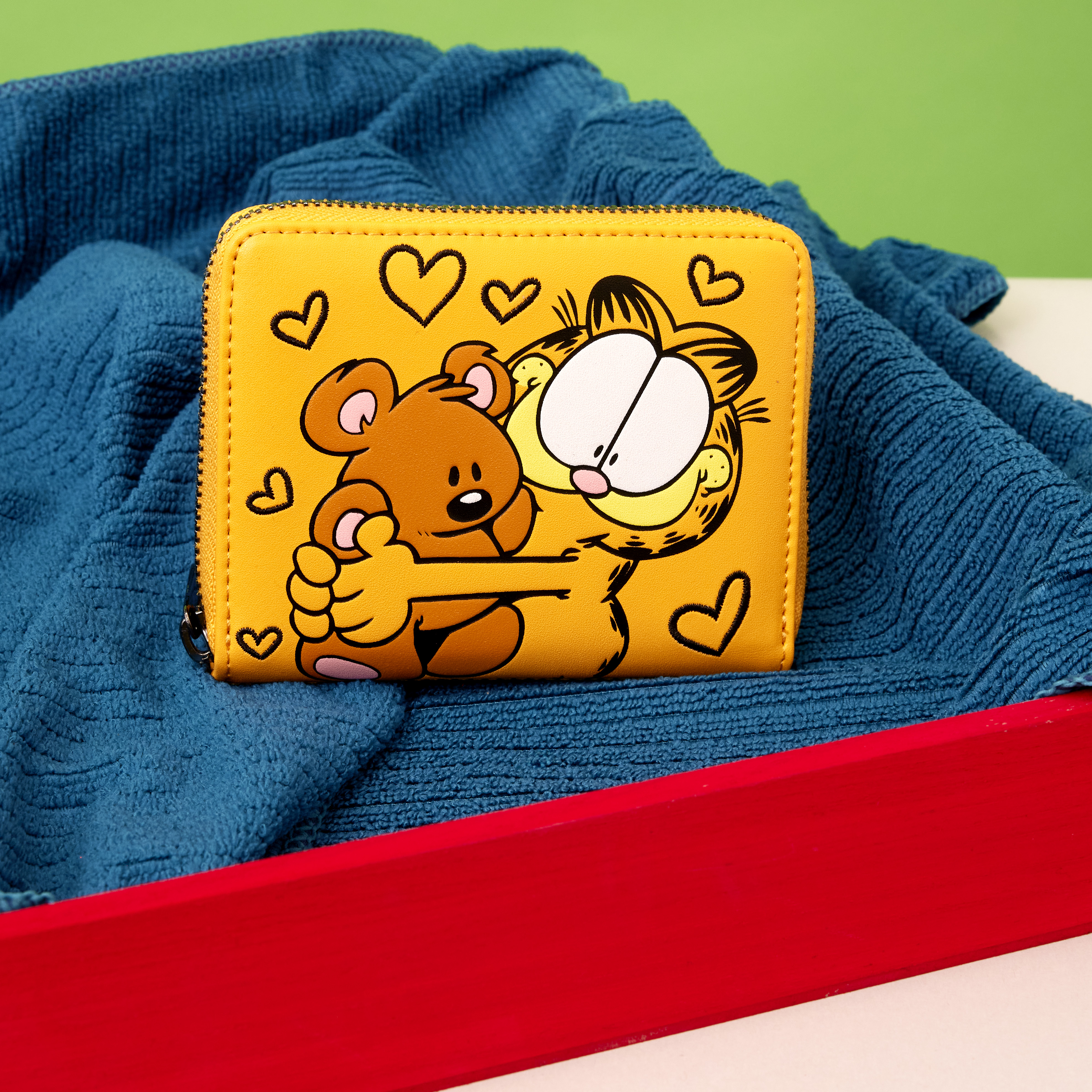 Garfield & Pooky Cosplay Zip Around Wallet