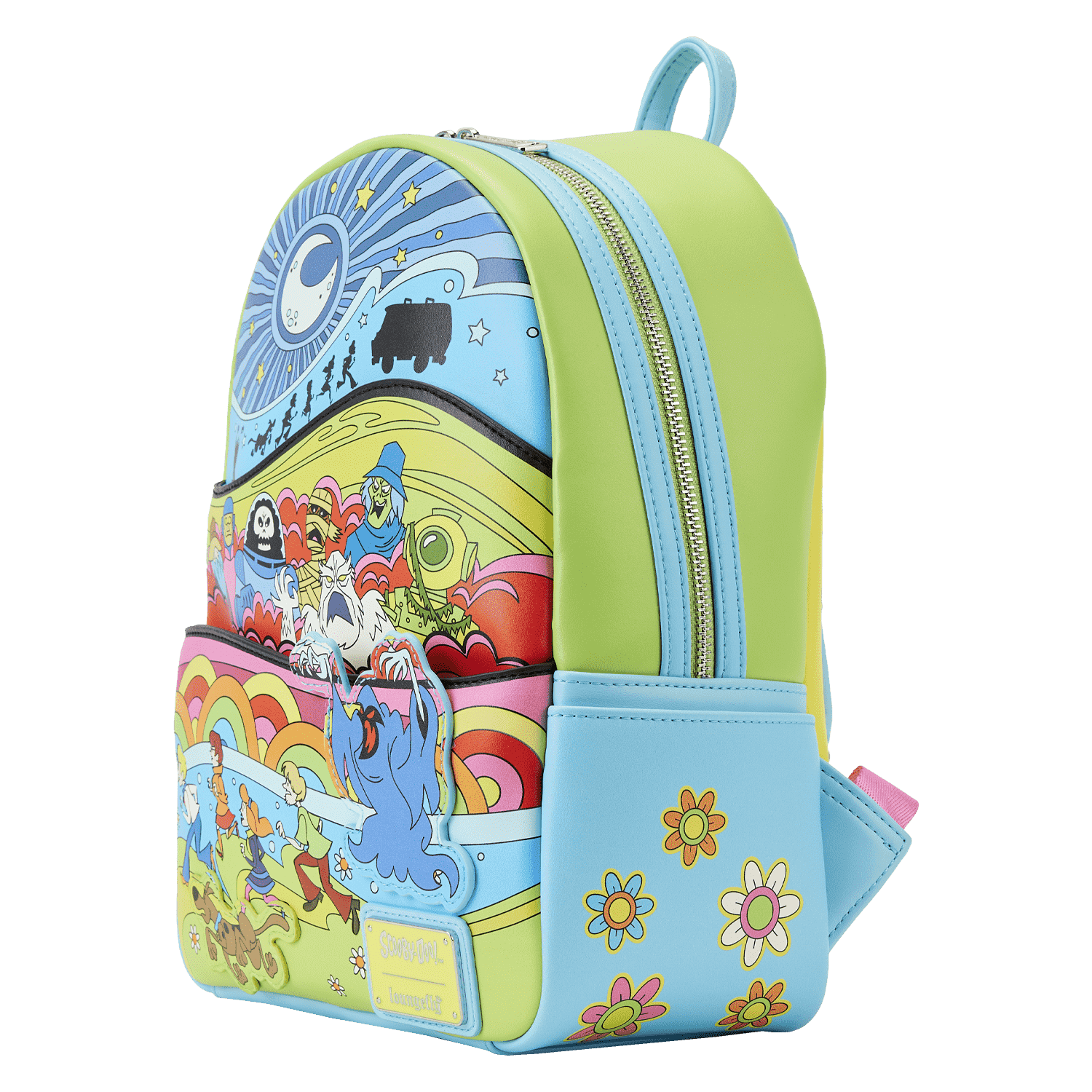 Scooby-Doo Psychedelic Monster Chase Glow Mini Backpack