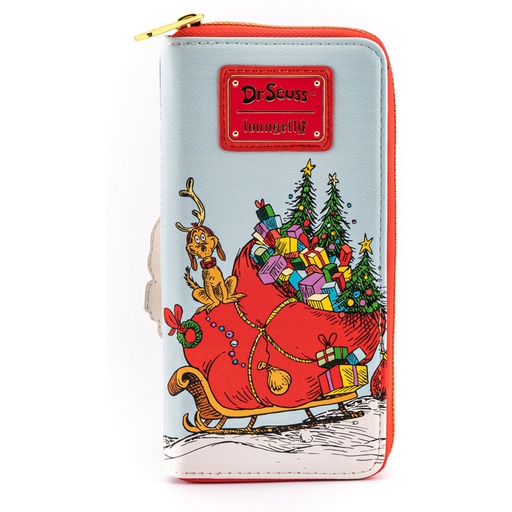 Dr. Seuss The Grinch Zip Around Wallet