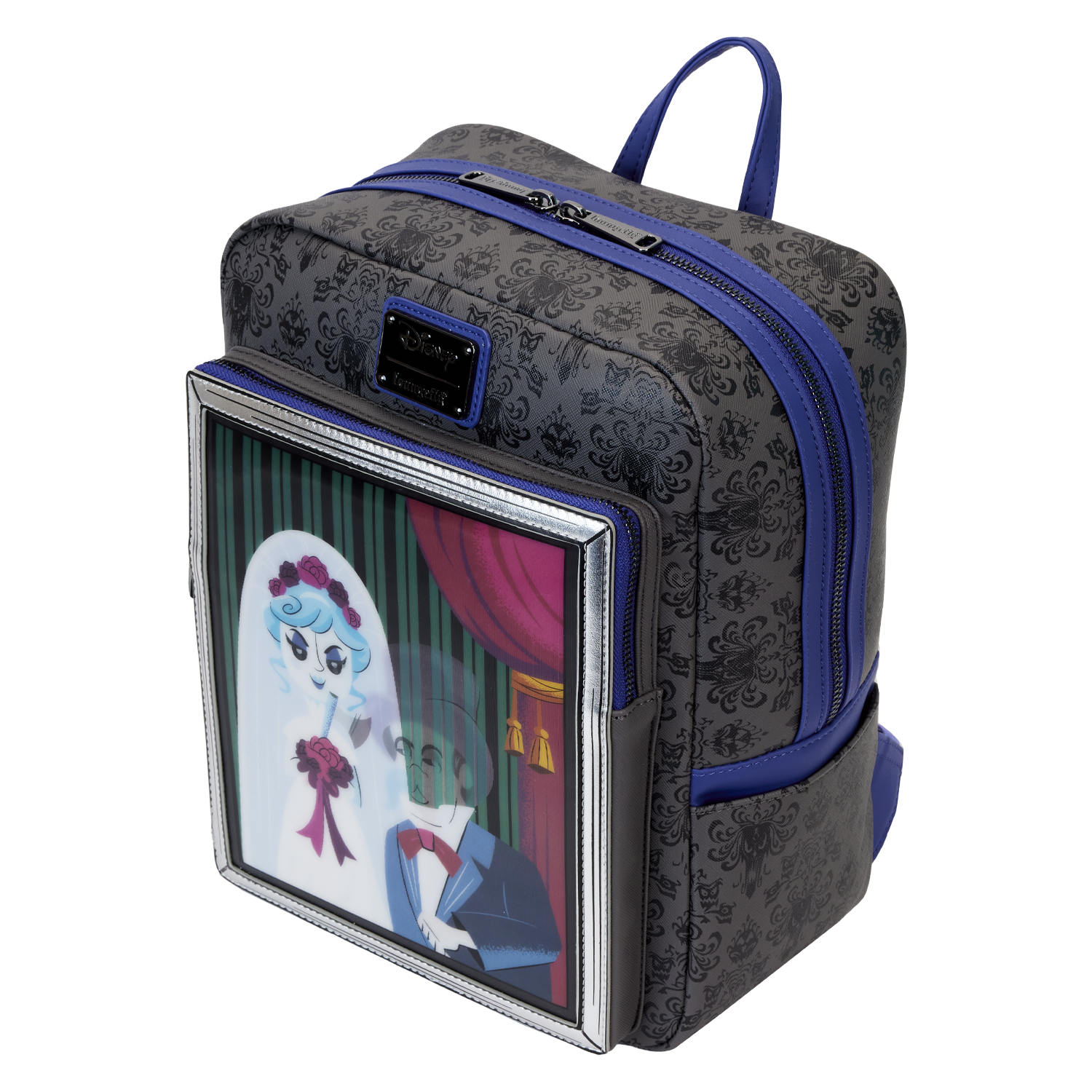 Haunted Mansion The Black Widow Bride Portrait Lenticular Mini Backpack