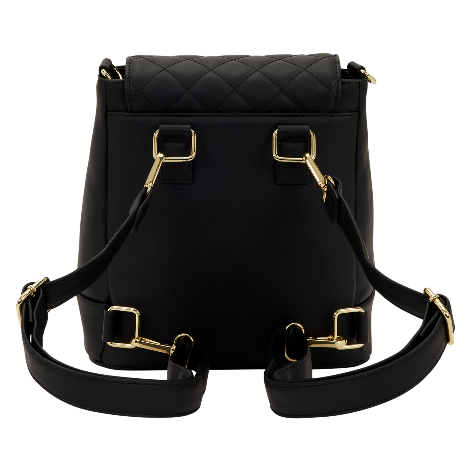 Loungefly The Lilly Black Convertible Mini Backpack & Crossbody Pin ...