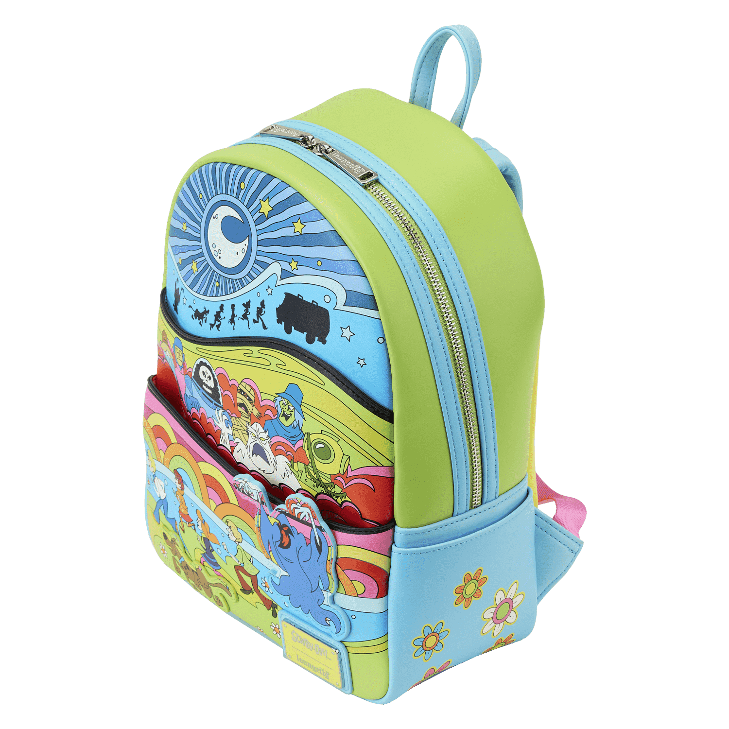 Scooby-Doo Psychedelic Monster Chase Glow Mini Backpack