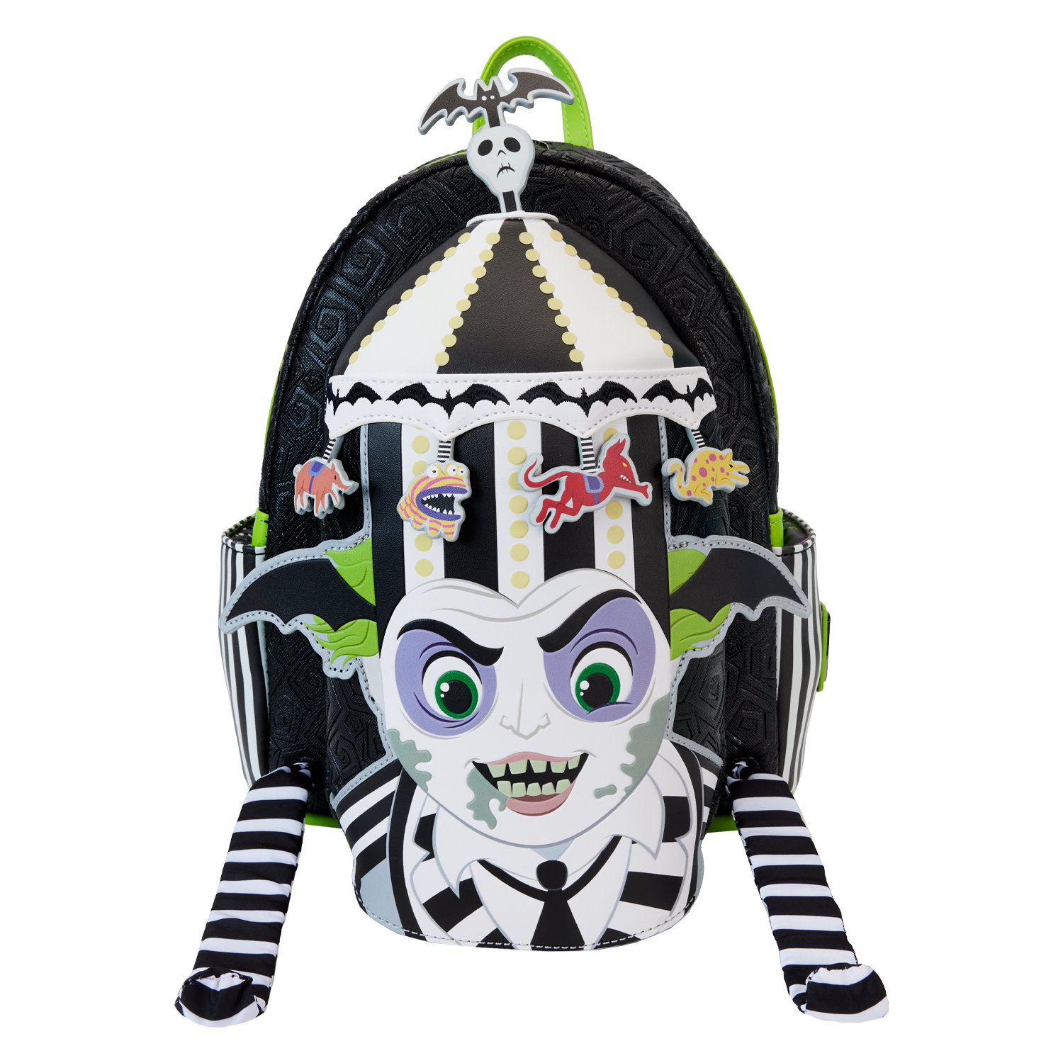 Beetlejuice Carousel Hat Light Up Cosplay Mini Backpack
