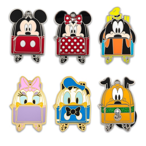 Disney Sensational 6 Backpack Blind Box Hard Enamel Pin