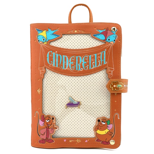 Disney Cinderella Pin Trader Convertible Backpack