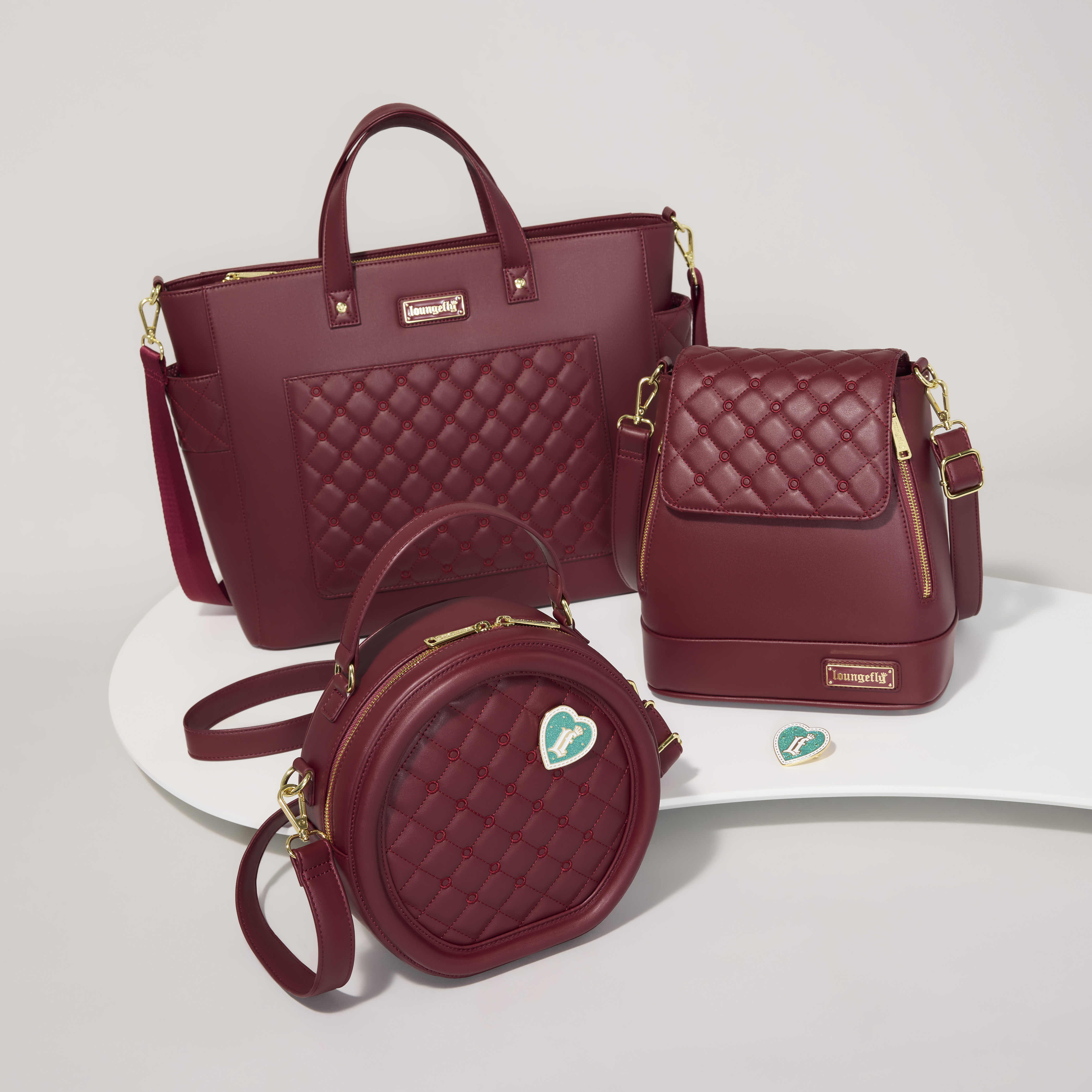 The Lilly Convertible Mini Backpack & Crossbody Bag | Loungefly