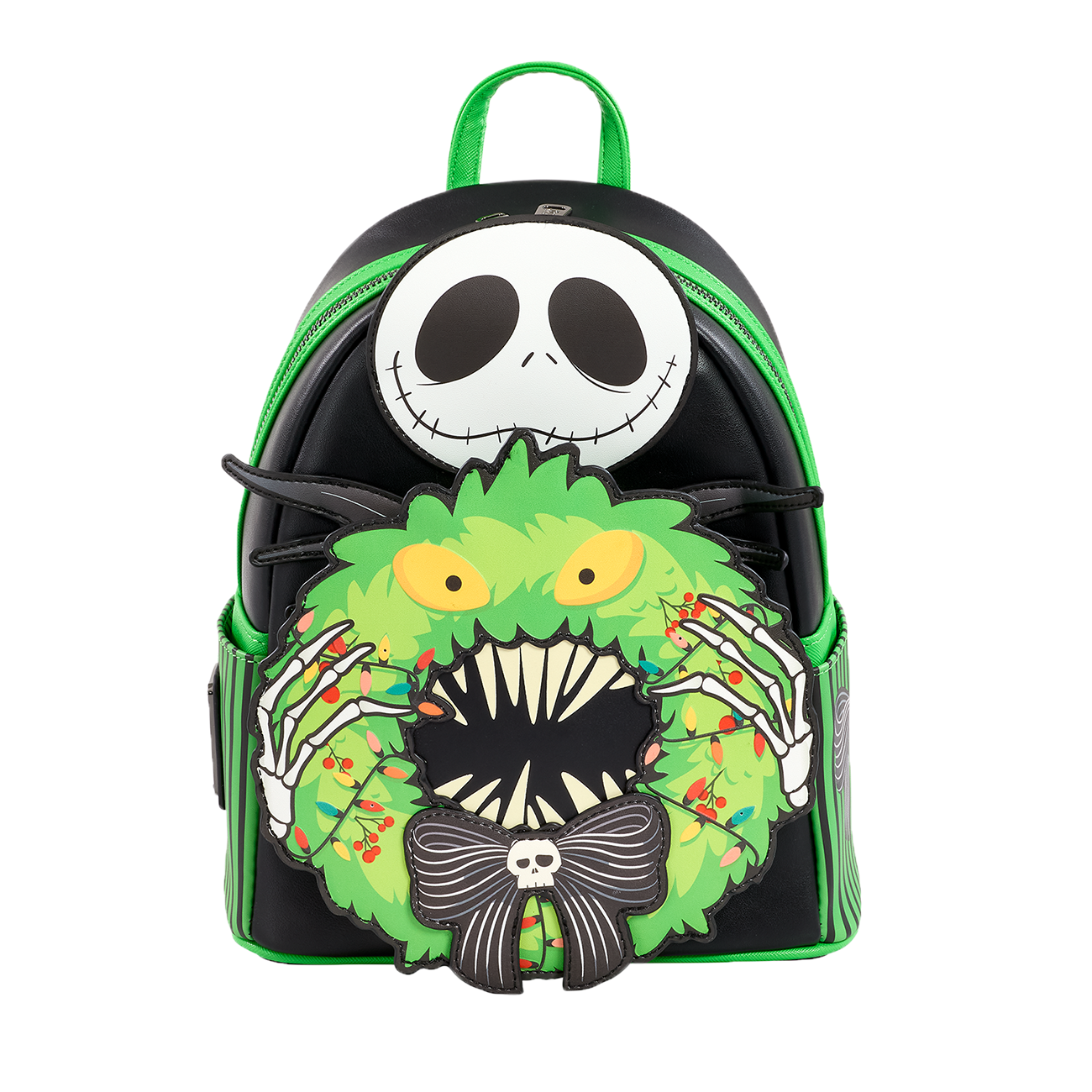 THE NIGHTMARE BEFORE CHRISTMAS WREATH MINI BACKPACK - DISNEY | Loungefly