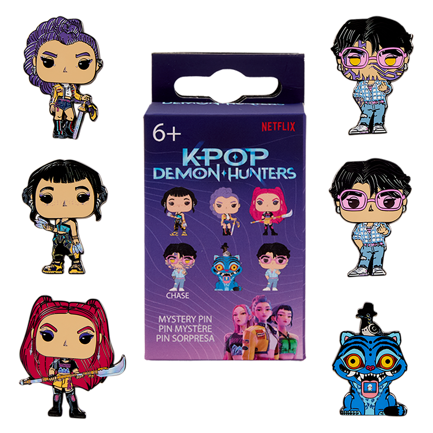 Funko Pop! By Loungefly KPop Demon Hunters Mystery Box Pin | Loungefly