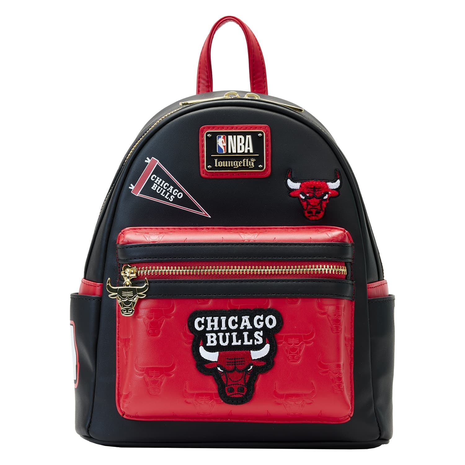 Buy NBA Chicago Bulls Patch Icons Mini Backpack at Loungefly.