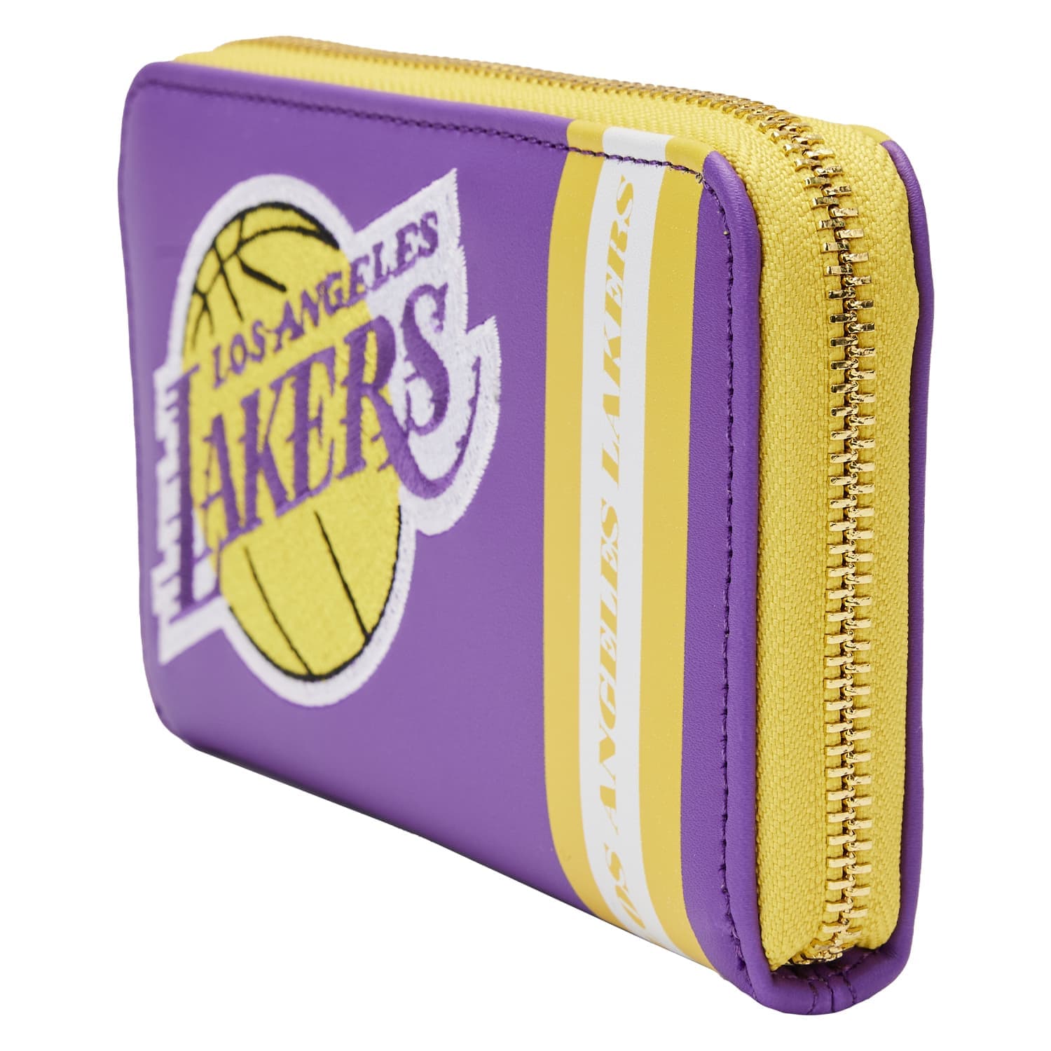Buy NBA Los Angeles Lakers Patch Icons Zip Around Wallet at Loungefly.