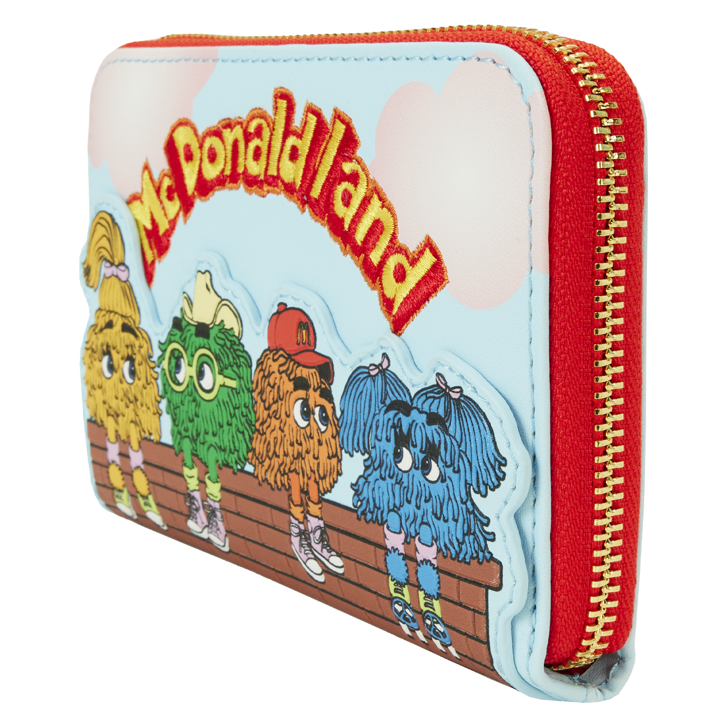 McDonald's Vintage Fry Kids Zip Around Wallet