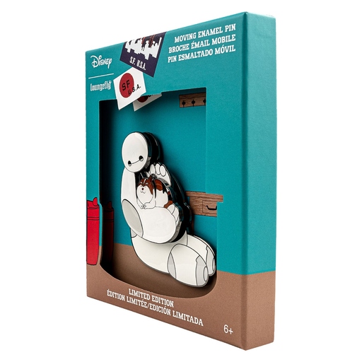 Disney Big Hero 6 Baymax Collector Box Moving Enamel Pin