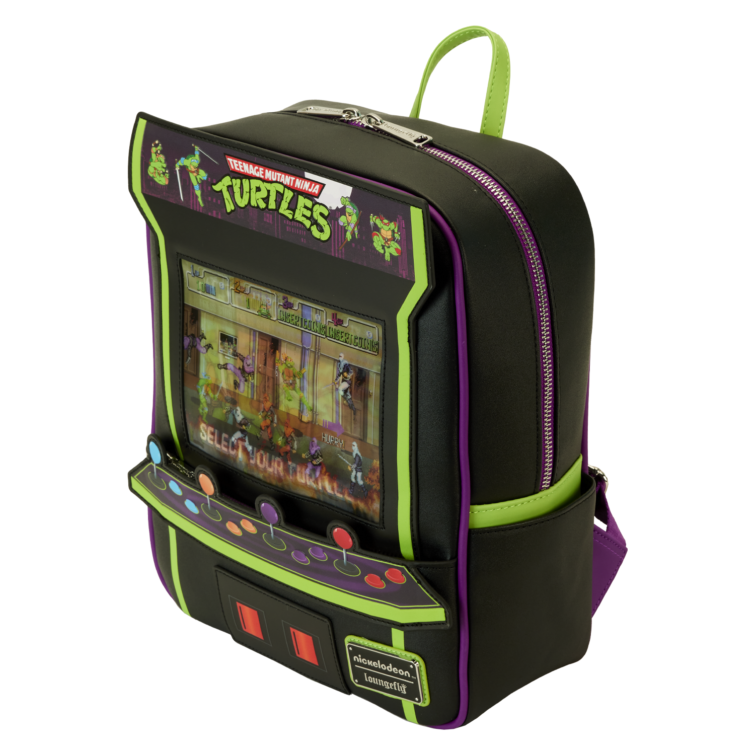 Teenage Mutant Ninja Turtles 40th Anniversary Vintage Arcade Lenticular ...