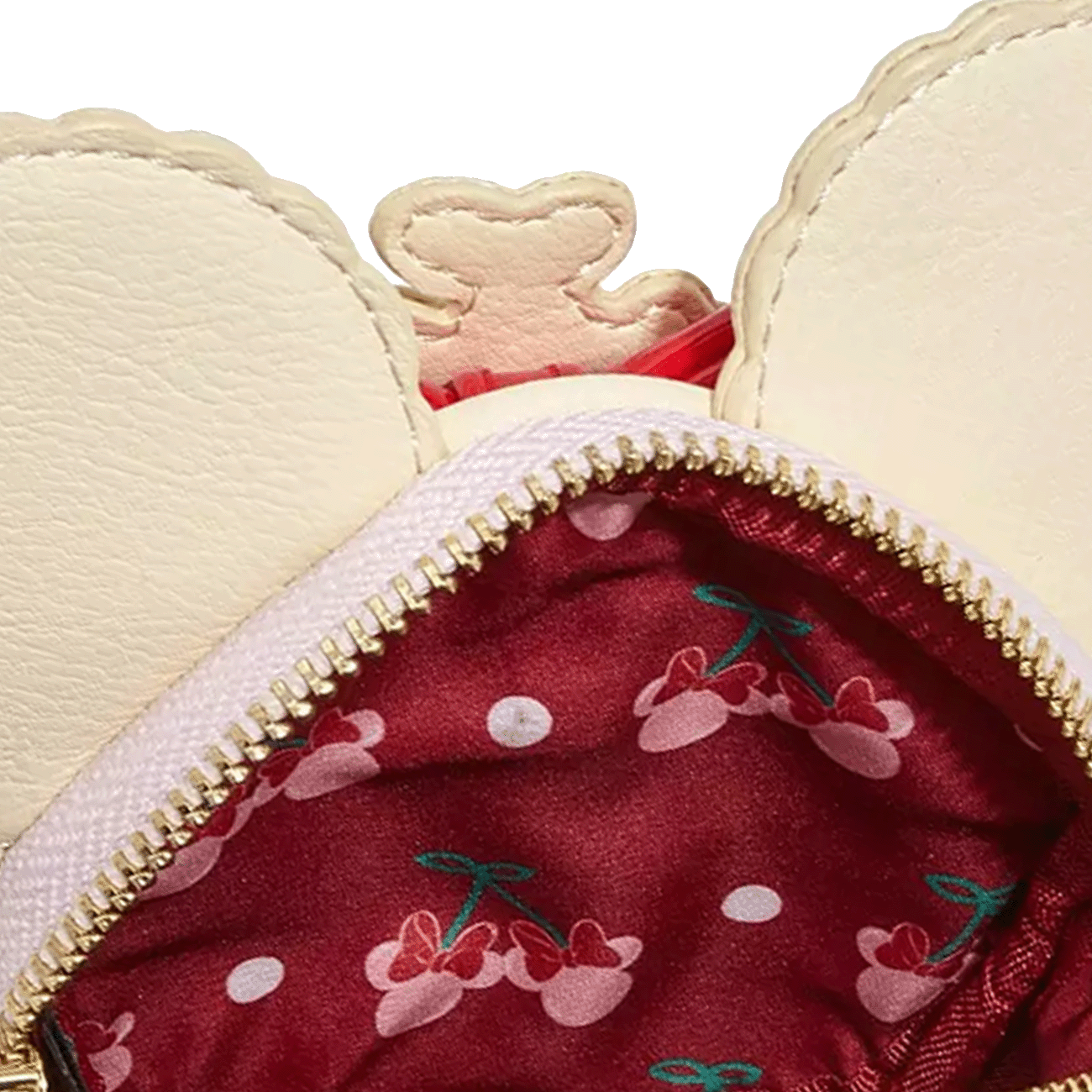 Minnie Mouse Cherry Pie Ears Figural Coinbag - Disney | Loungefly