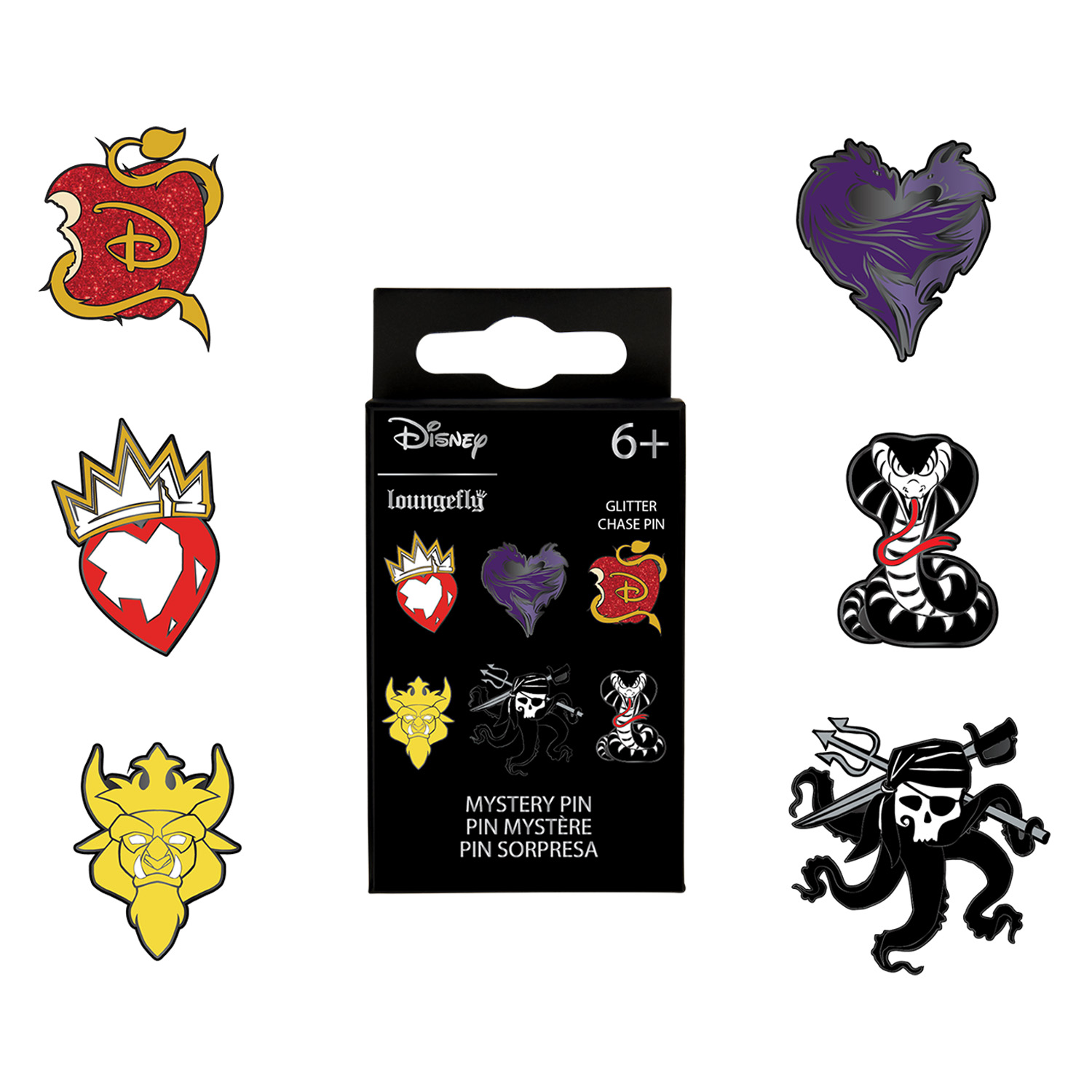 Descendants Mystery Box Pin | Loungefly