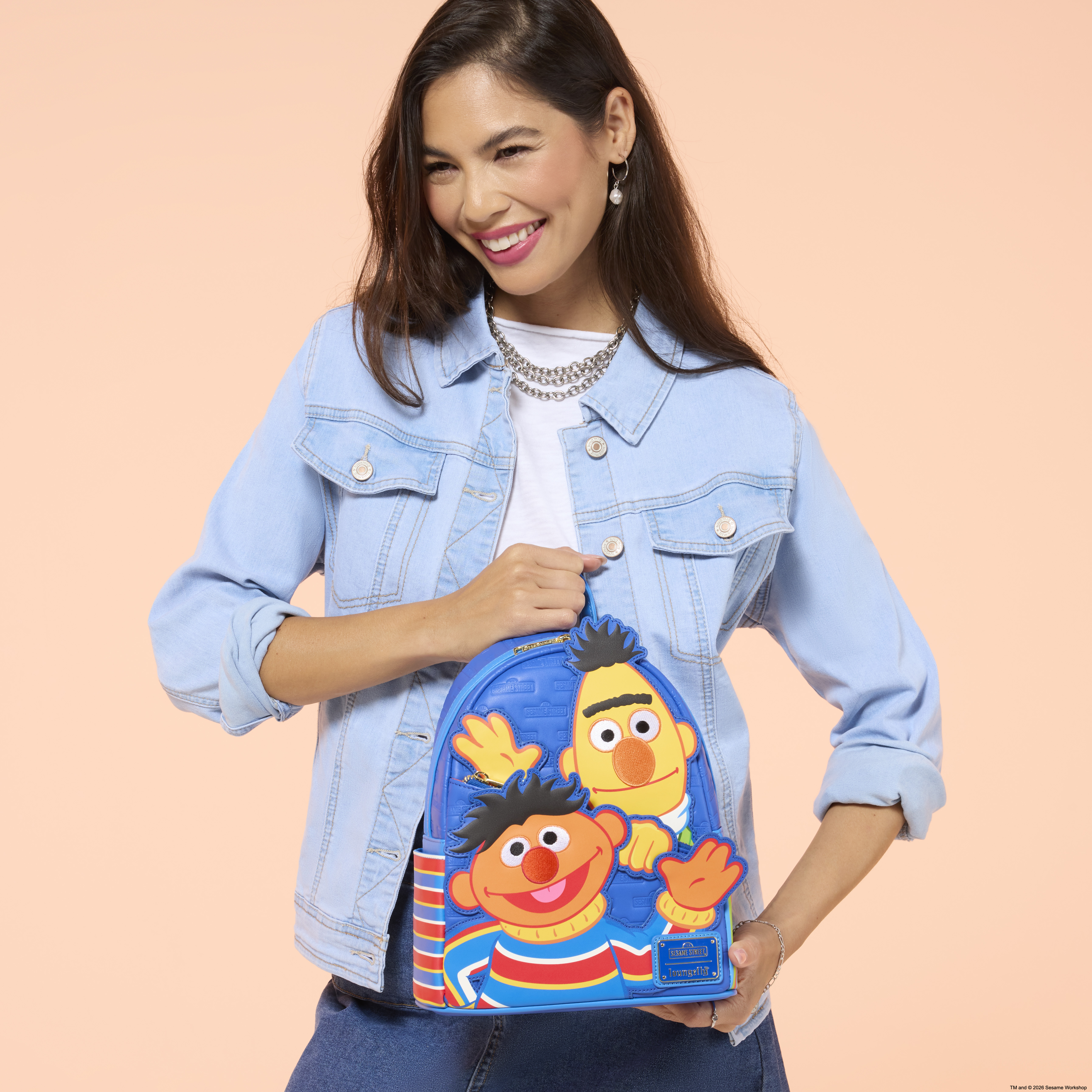 Sesame Street Exclusive Bert & Ernie Mini Backpack | Loungefly