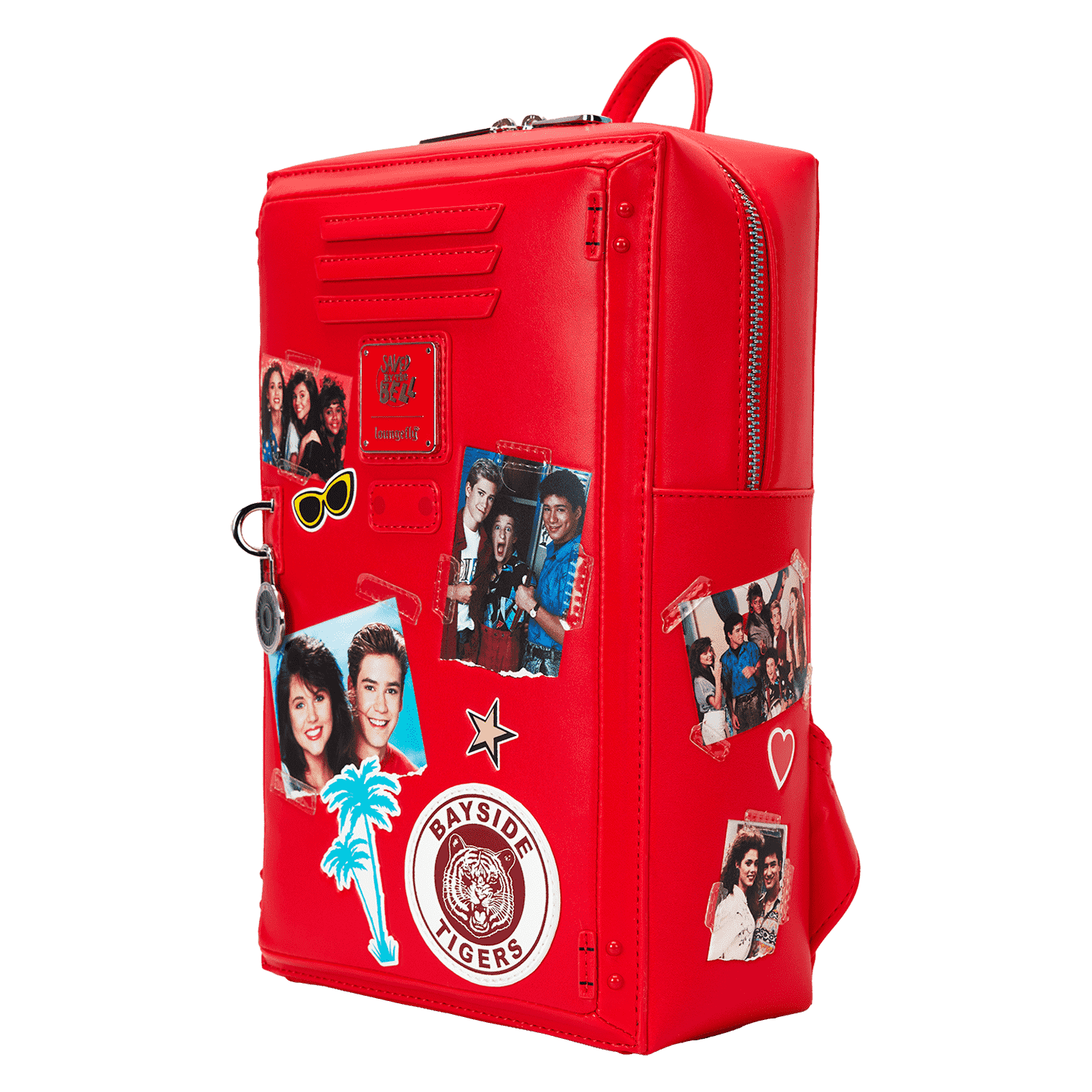 Saved By The Bell Bayside High Locker Figural Mini Backpack | Loungefly